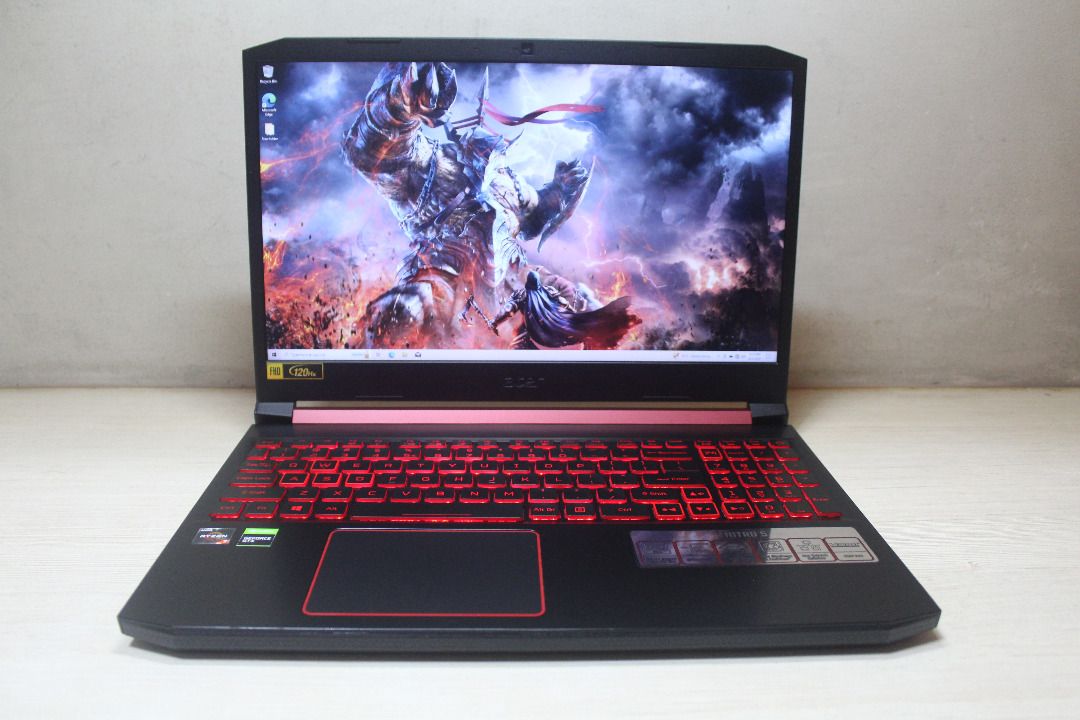 Ryzen 7 Acer Nitro 5 120hz ram 8gb ssd 256gb 1tb nvidia GTX1650 gaming laptop, Computers & Tech ...