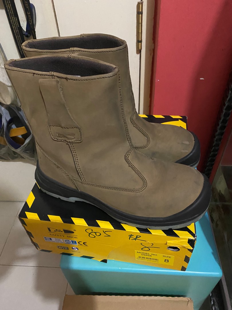 Safety shoe, Men's Fashion, Footwear, Boots on Carousell
