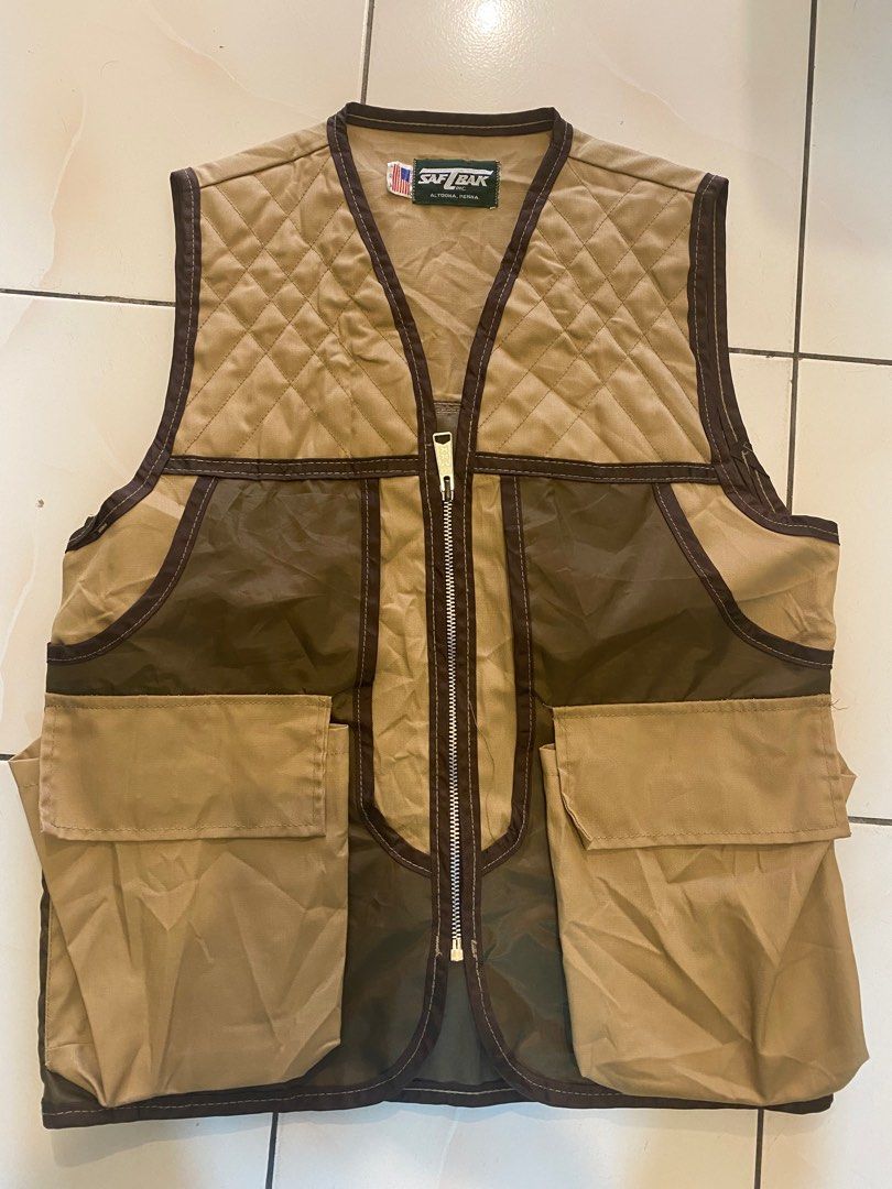 SafTbak Vest (Made in USA), Men's Fashion, Tops & Sets, Vests on Carousell