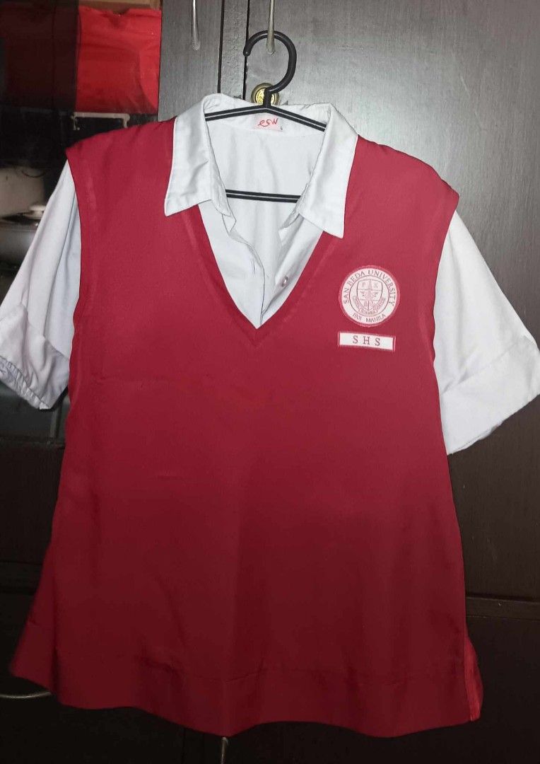 SAN BEDA UNIVERSITY-MANILA SHS UNIFORM: MEDIUM, Women's Fashion ...