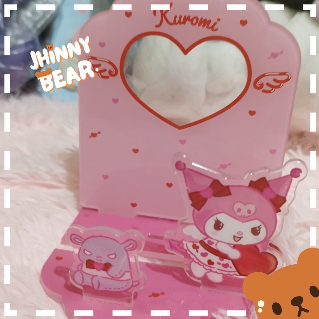 Sanrio Kuromi Acrylic Multi Stand (Cupid) | 10cm x 9cm x 12.5cm ...