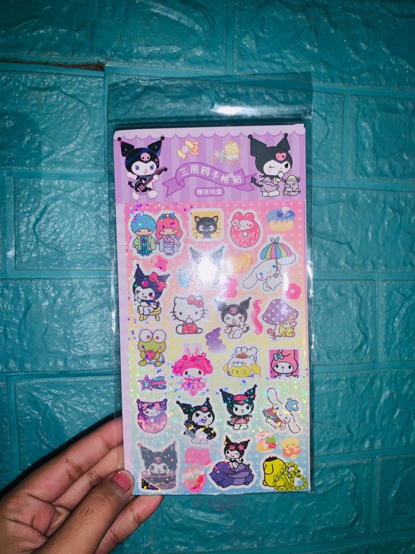 Sanrio sticker, Hobbies & Toys, Stationary & Craft, Other Stationery ...