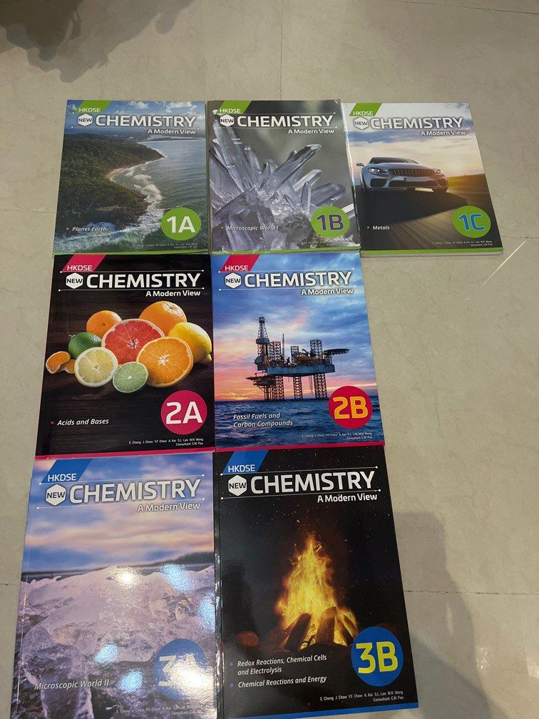 Secondary Chemistry book 1A-3B, 興趣及遊戲, 書本 & 文具, 教科書 - Carousell