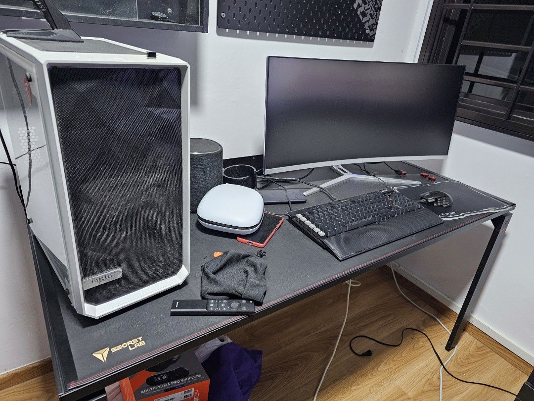 Secretlab magnus gaming desk, Furniture & Home Living, Furniture ...