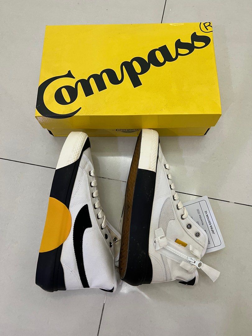 Sepatu FXXKING RABBIT FR2 X COMPASS Proto High Japan V2 size 27 cm ...