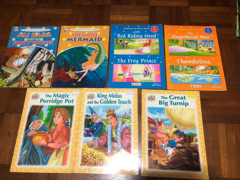 Set of fairy tale series (A4 size), Hobbies & Toys, Books & Magazines ...
