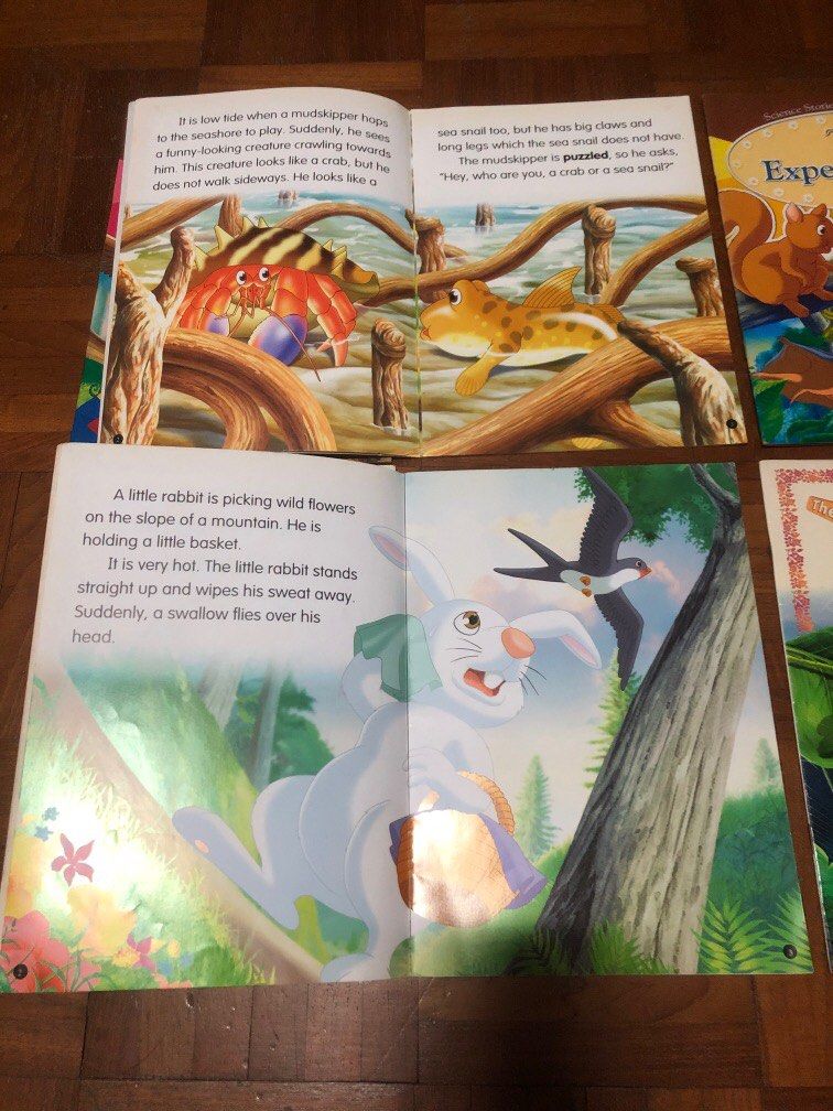 Set of Science Stories for little children, Hobbies & Toys, Books ...