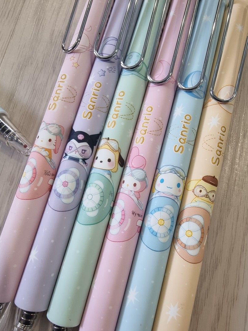 (SET U) Sanrio Plane Hello Kitty and Friends Pens, Hobbies & Toys ...