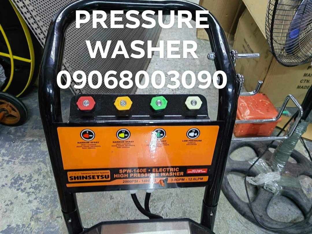 Shinsetsu High Pressure Washer, Commercial & Industrial, Construction Tools & Equipment on Carousell