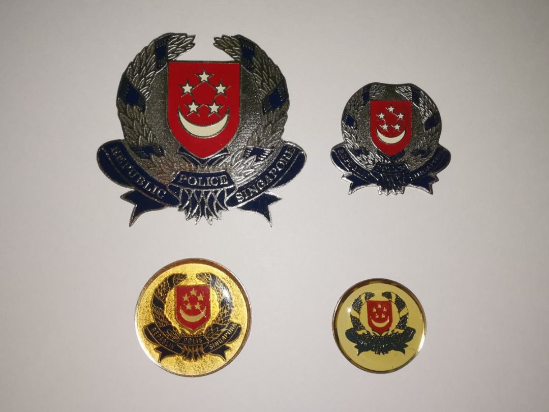Singapore Police Force (SPF) Badges, Hobbies & Toys, Memorabilia ...