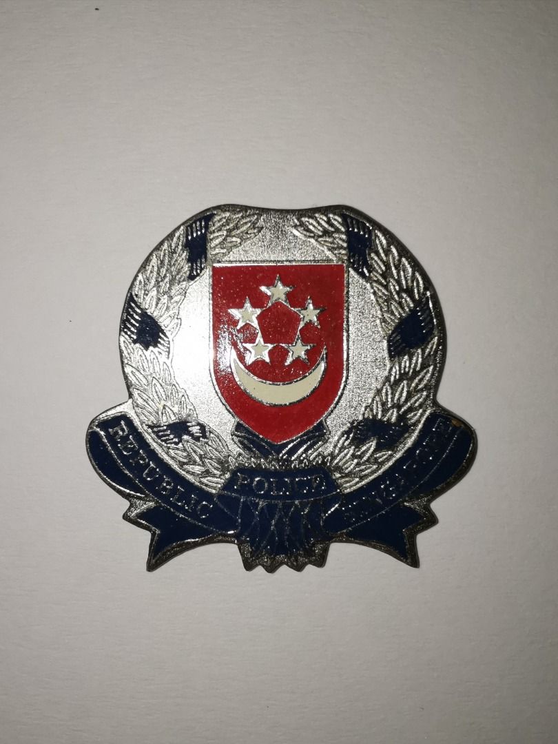 Singapore Police Force (SPF) Badges, Hobbies & Toys, Memorabilia ...