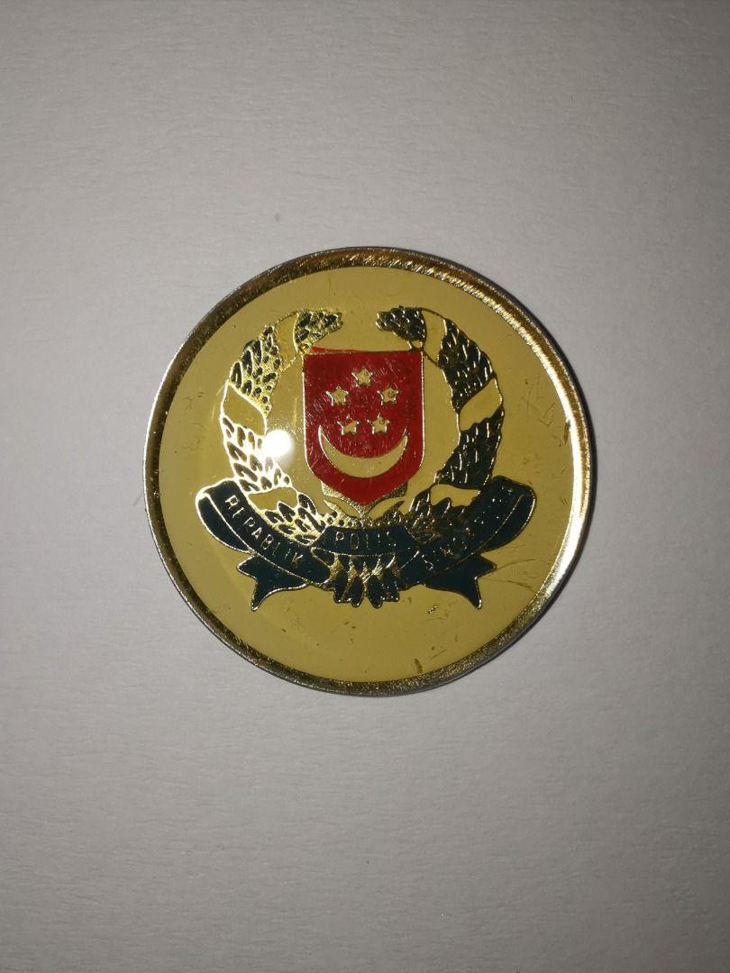 Singapore Police Force (SPF) Badges, Hobbies & Toys, Memorabilia ...