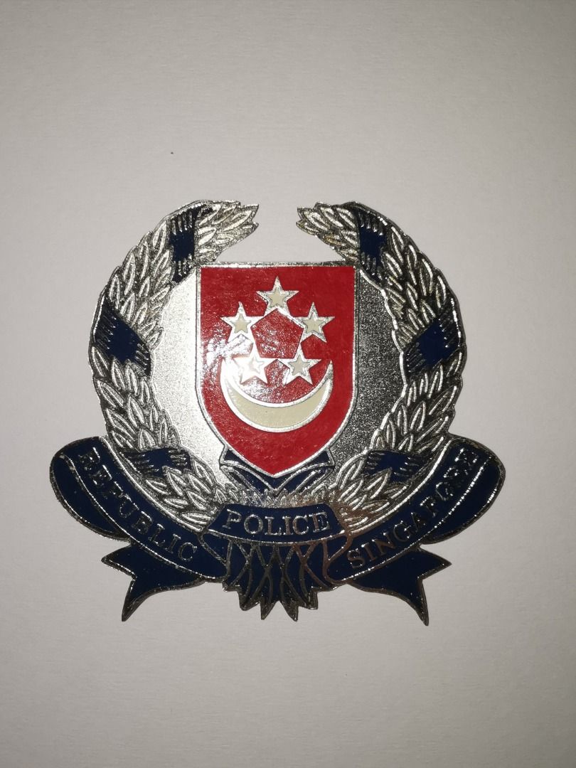 Singapore Police Force (SPF) Badges, Hobbies & Toys, Memorabilia ...