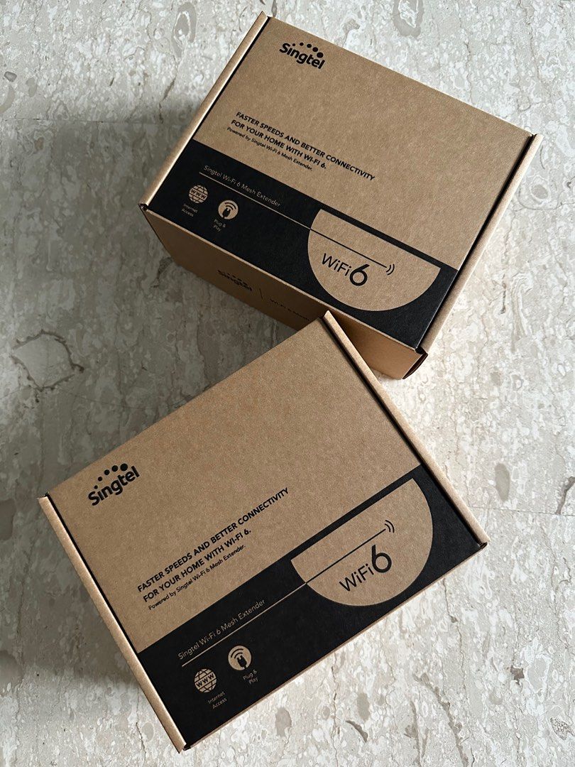 SingTel Wifi 6 Mesh Extender AP5690W, Computers & Tech, Parts ...