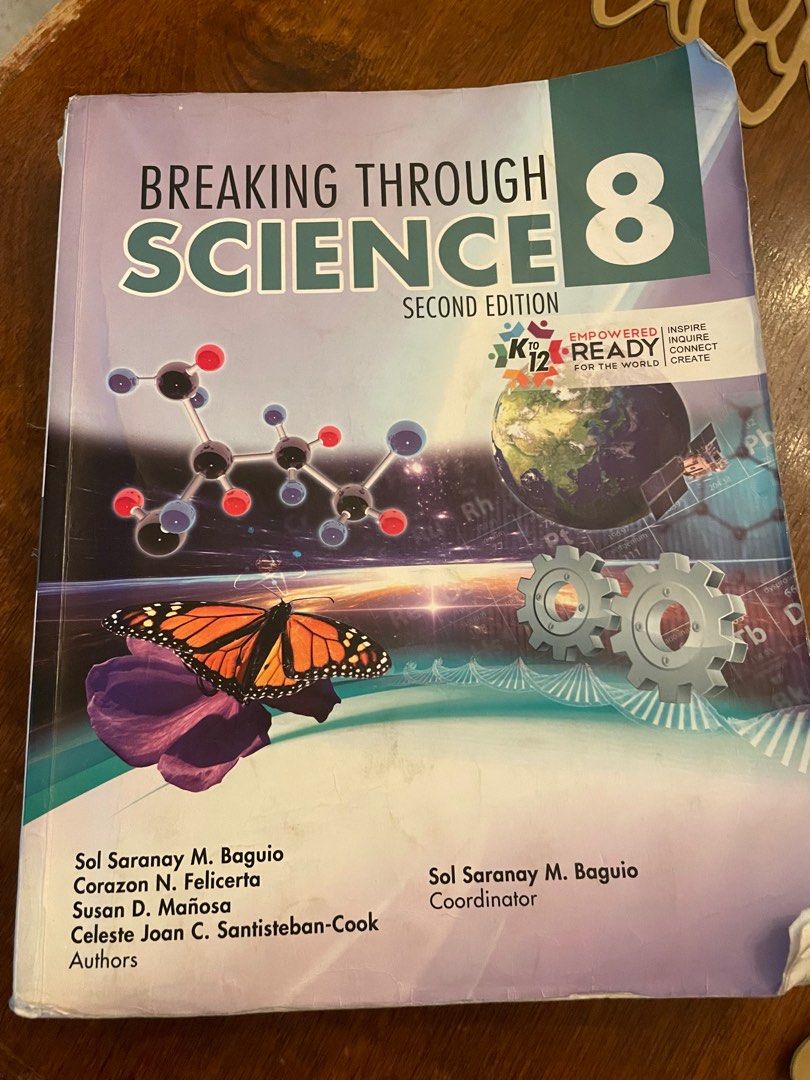 Slightly Used Grade 8 Science Book Breaking Through Science Second ...