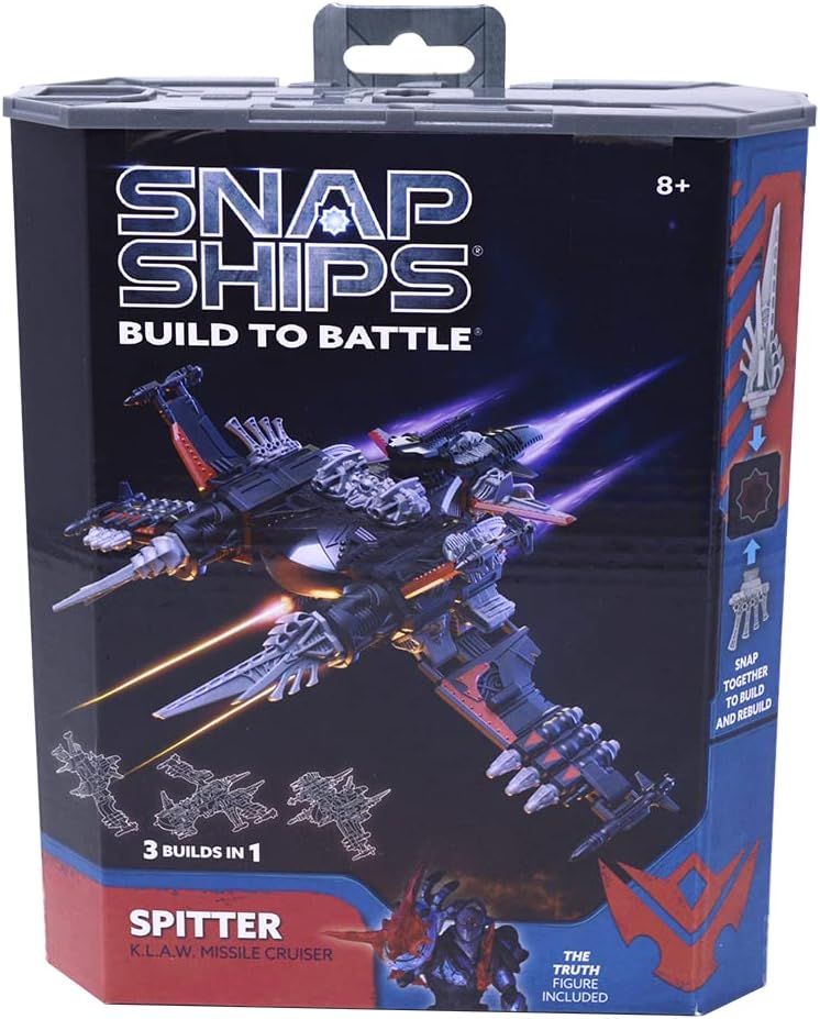 Snap Ships Komplex Spitter K.L.A.W Missile Cruiser -- Build to Battle ...