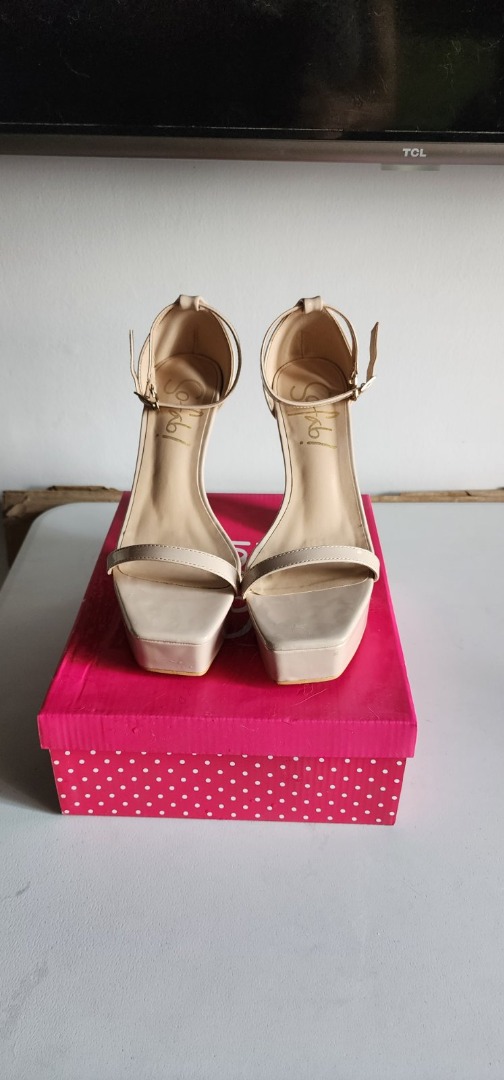 So Fab! Elias Platform Heels (nude) on Carousell