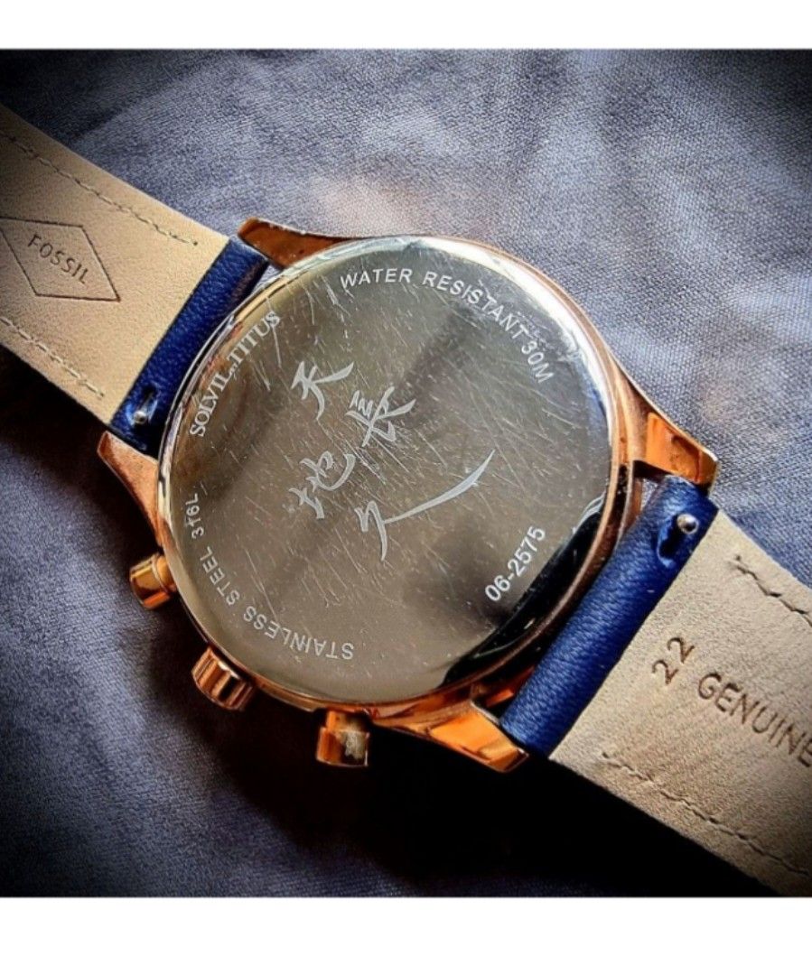 Solvil Et Titus Rose Gold Chrono, Men's Fashion, Watches & Accessories ...