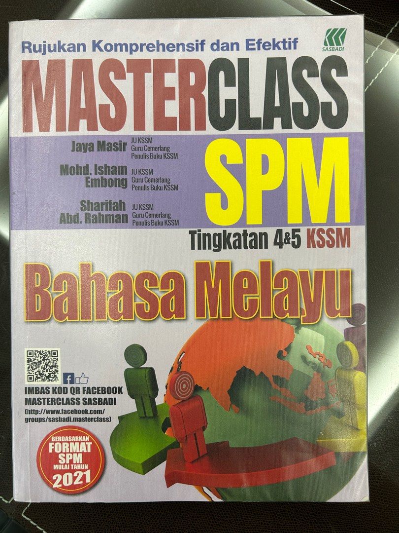 SPM BM Bahasa Melayu Tingkatan 4 & 5 KSSM Sasbadi Format SPM 2021 ...