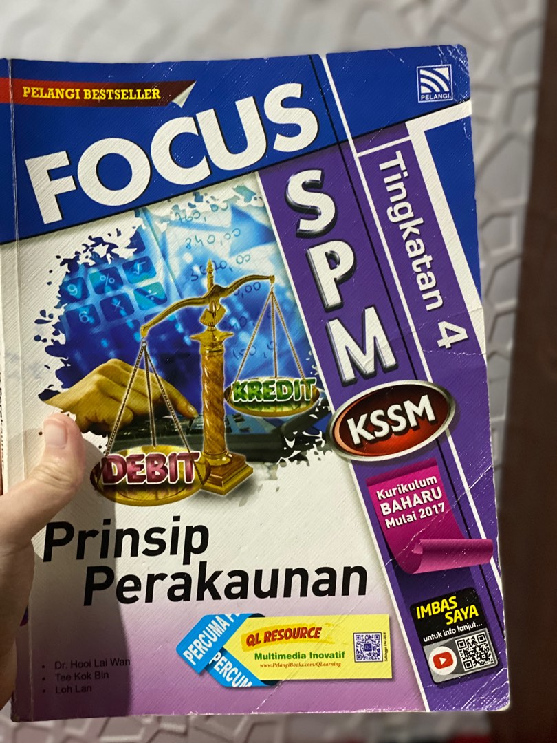 Spm BUKU RUJUKAN PRINSIP PERAKAUNAN, Hobbies & Toys, Books & Magazines ...