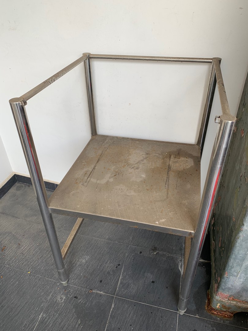 SS wok & rice cooker stand, Furniture & Home Living, Furniture, Other ...