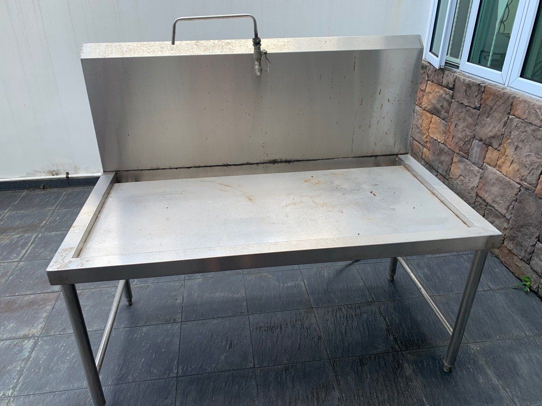 SS wok & rice cooker stand, Furniture & Home Living, Furniture, Other ...