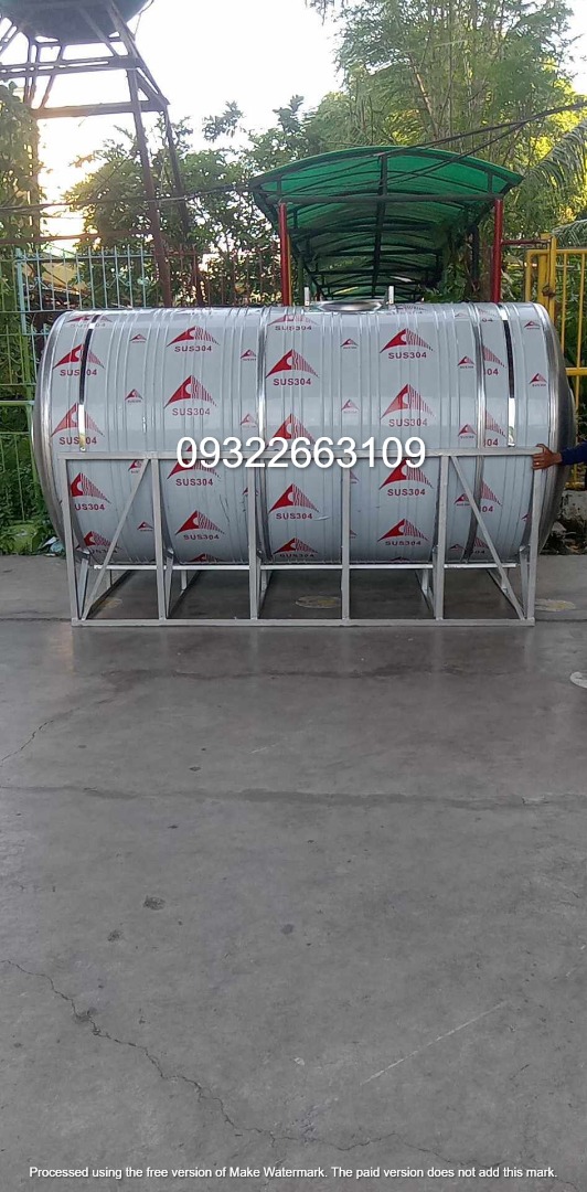 Stainless Steel Water Tank 6000 Liters, Commercial & Industrial ...