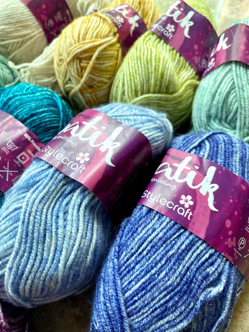 Stylecraft Batik Yarn, Hobbies & Toys, Stationery & Craft, Craft ...