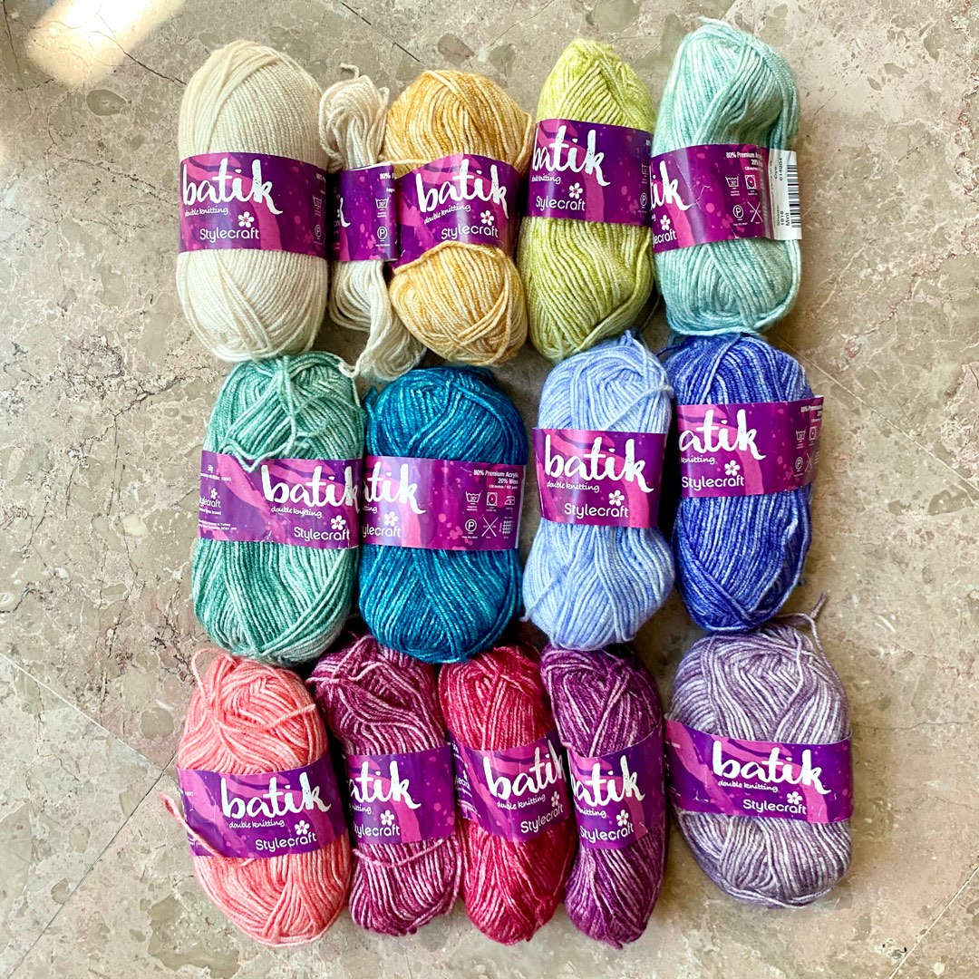Stylecraft Batik Yarn, Hobbies & Toys, Stationery & Craft, Craft ...