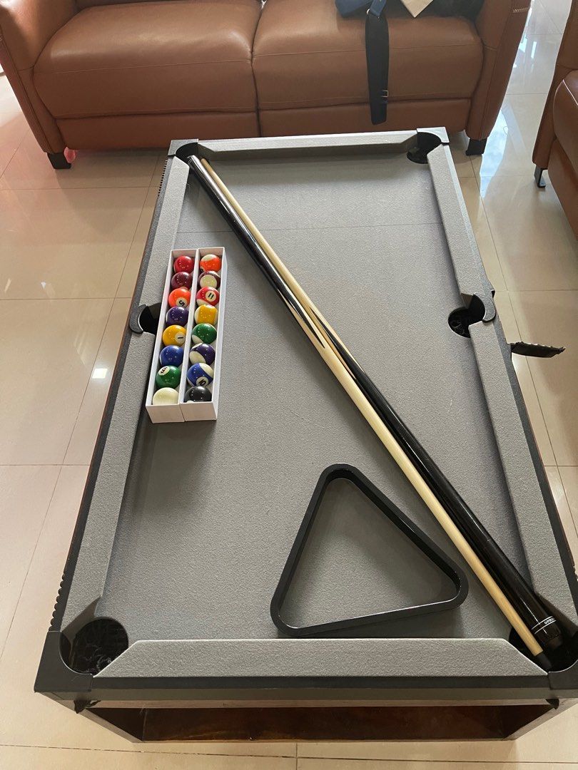 Table top snooker set, Sports Equipment, Sports & Games, Billiards ...