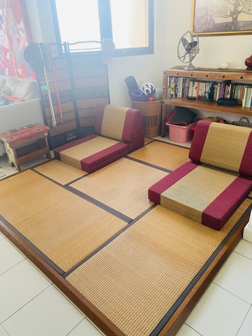 Tatami Mat and 2 X Tatami Sofa Bed, Furniture & Home Living, Furniture ...