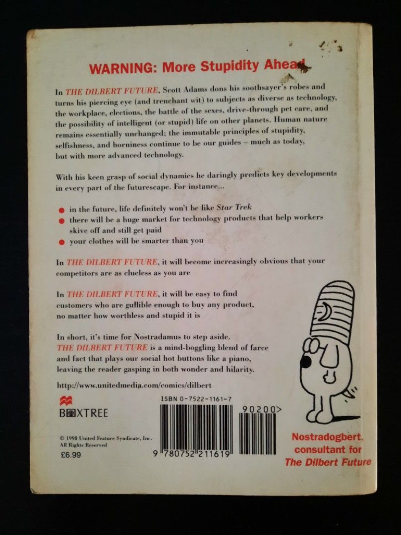 The Dilbert Future by Scott Adams, Hobbies & Toys, Books & Magazines ...