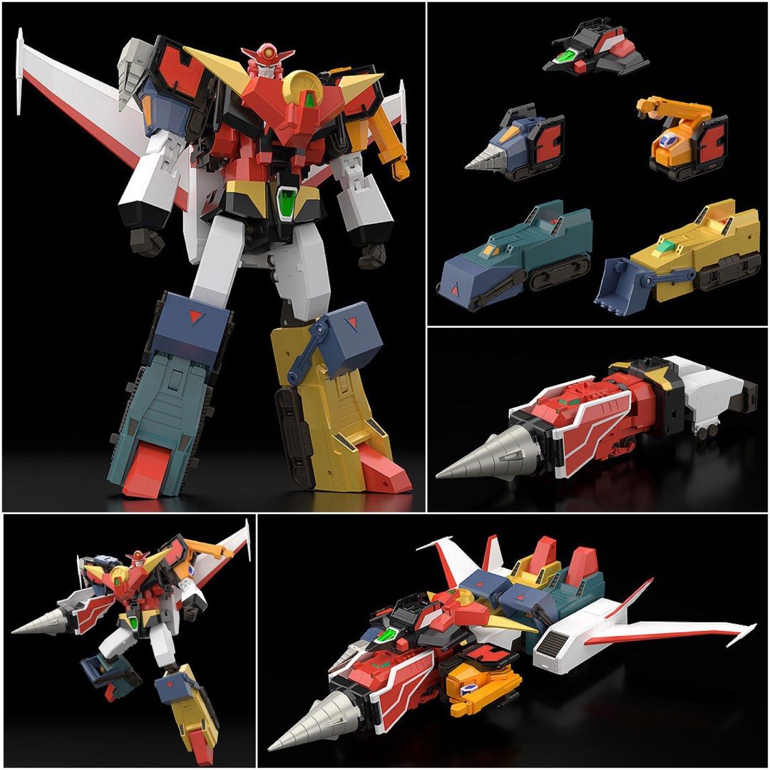 THE GATTAI The Brave Express Might Gaine Might Kaiser Posable Figure ...