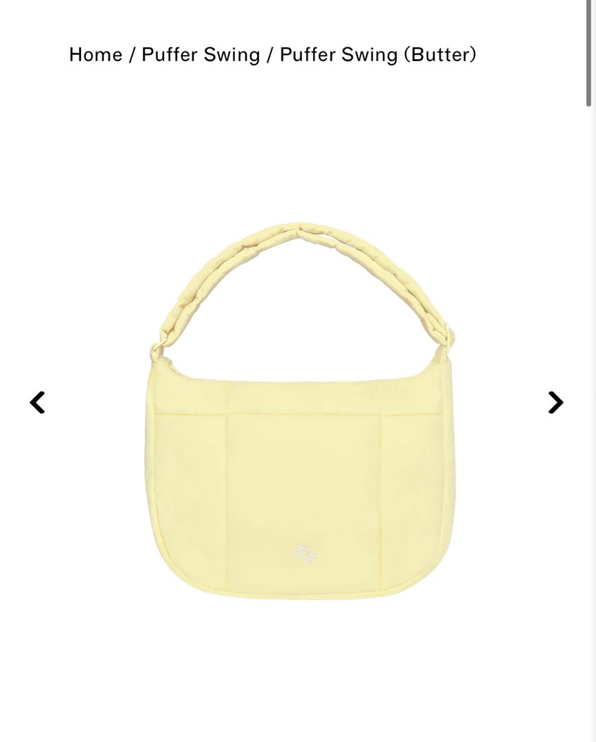 The Paper Bunny Swing bag in Butter, Women's Fashion, Bags & Wallets ...