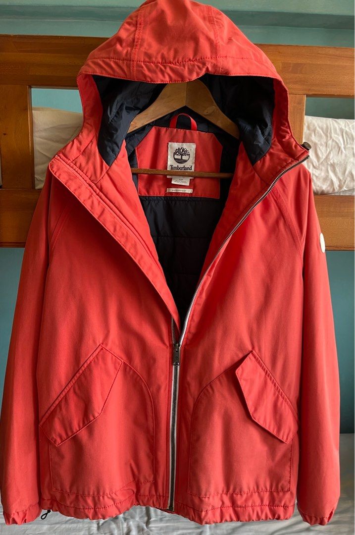 Timberland Waterproof Hooded Jacket, Men's Fashion, Coats, Jackets and ...