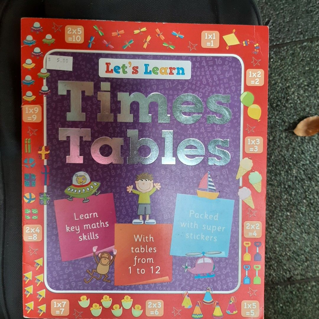 Times Table Book, Hobbies & Toys, Books & Magazines, Children's Books ...