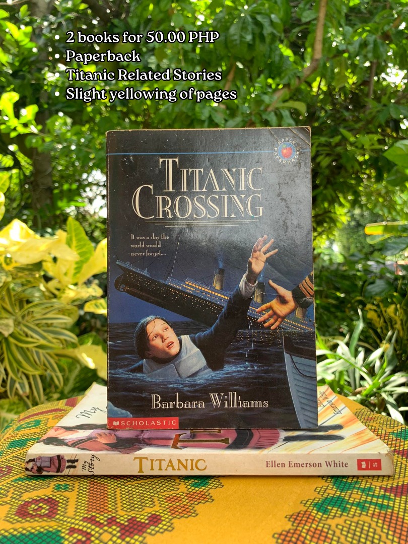 Titanic & Titanic Crossing, Hobbies & Toys, Books & Magazines, Fiction ...