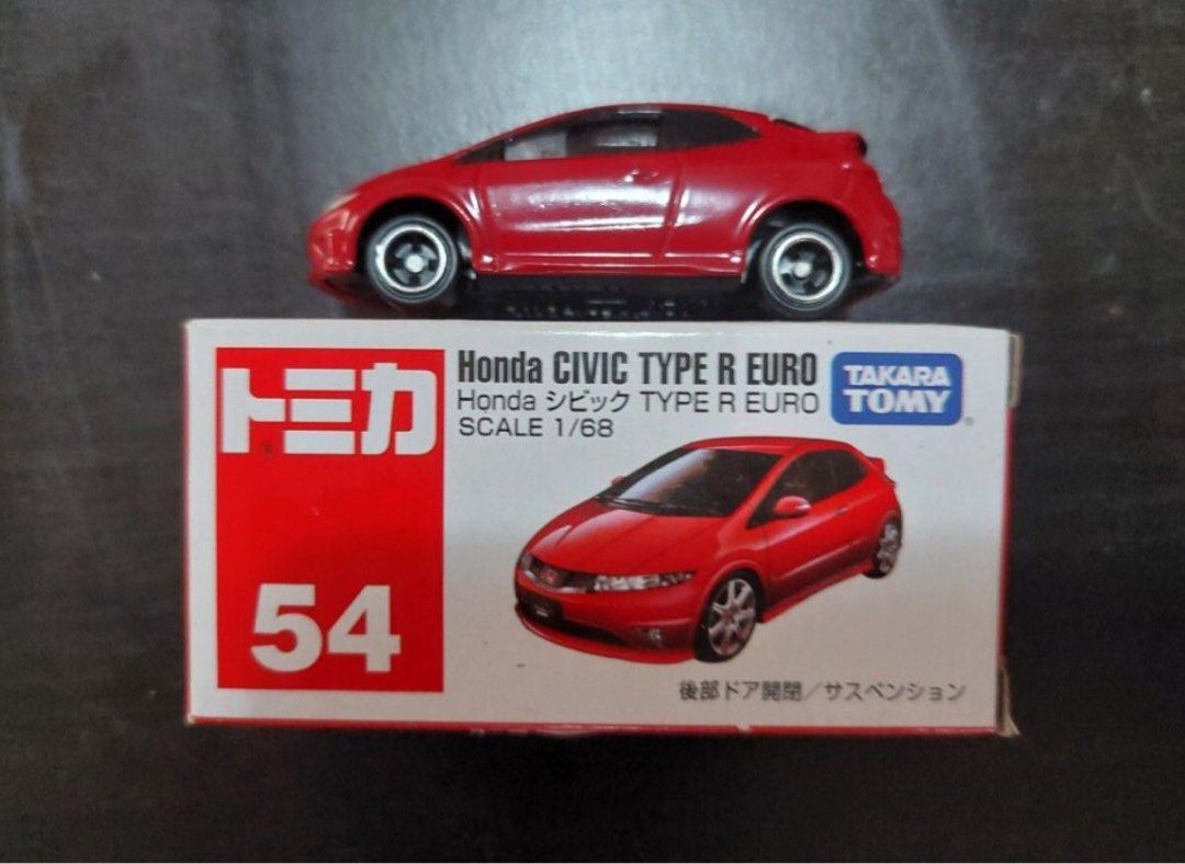 Tomica Honda Civic Type R Euro (FN2), Hobbies & Toys, Toys & Games on ...