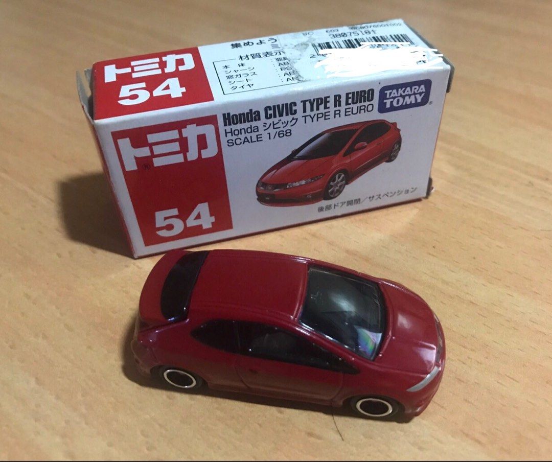 Tomica Honda Civic Type R Euro (FN2), Hobbies & Toys, Toys & Games on ...