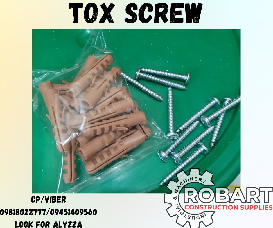 TOX SCREW, Commercial & Industrial, Construction & Building Materials ...