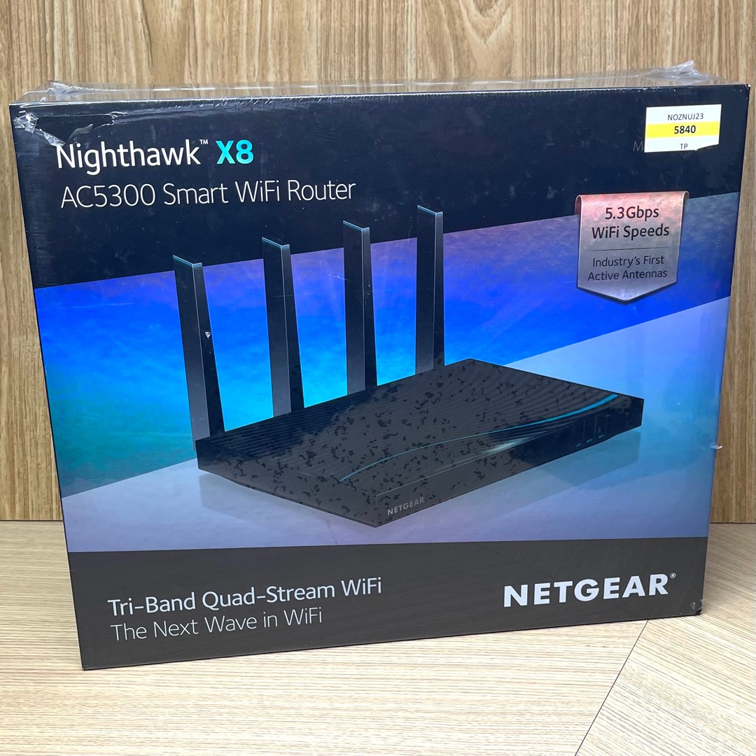 TP-(SEALED) NETGEAR Nighthawk X8 AC5300 Smart wifi Router, Computers & Tech, Parts & Accessories ...