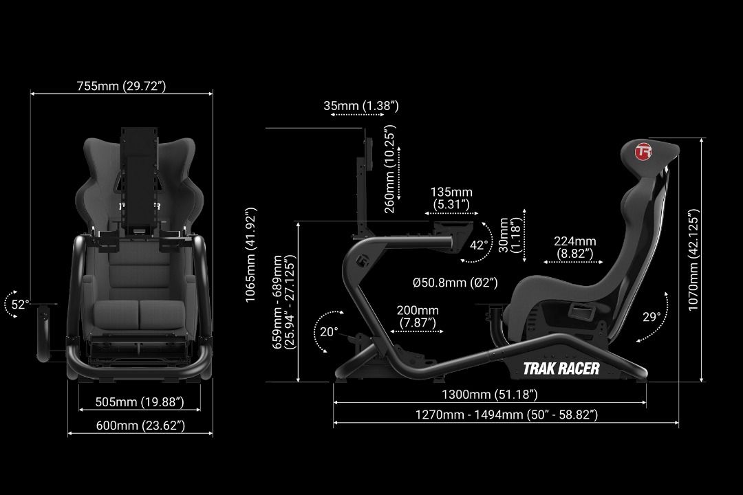 Trak Racer TR80 Pro, Video Gaming, Gaming Accessories, Virtual Reality ...