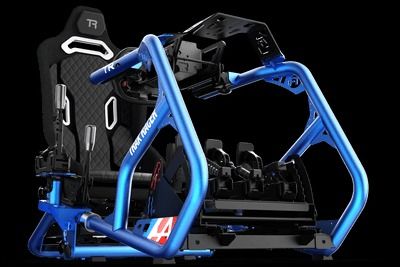 Trak Racer TRX Alpine Racing Simulator Blue Livery 2023, Video Gaming ...