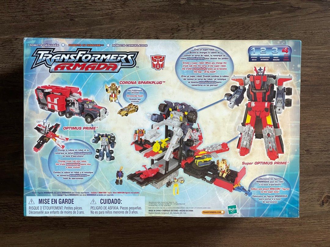 Transformers armada powerlinx Optimus prime unicorn battles corona ...