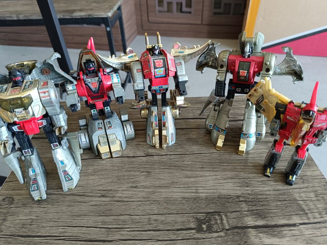 Transformers G1 Dinobots, Complete Set w all accessories., Hobbies ...