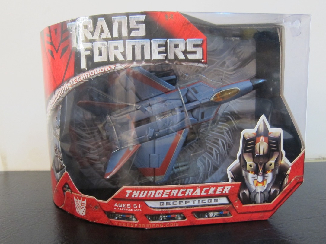 Transformers Movie Thundercracker Voyager Class Hobbies And Toys Toys And Games On Carousell