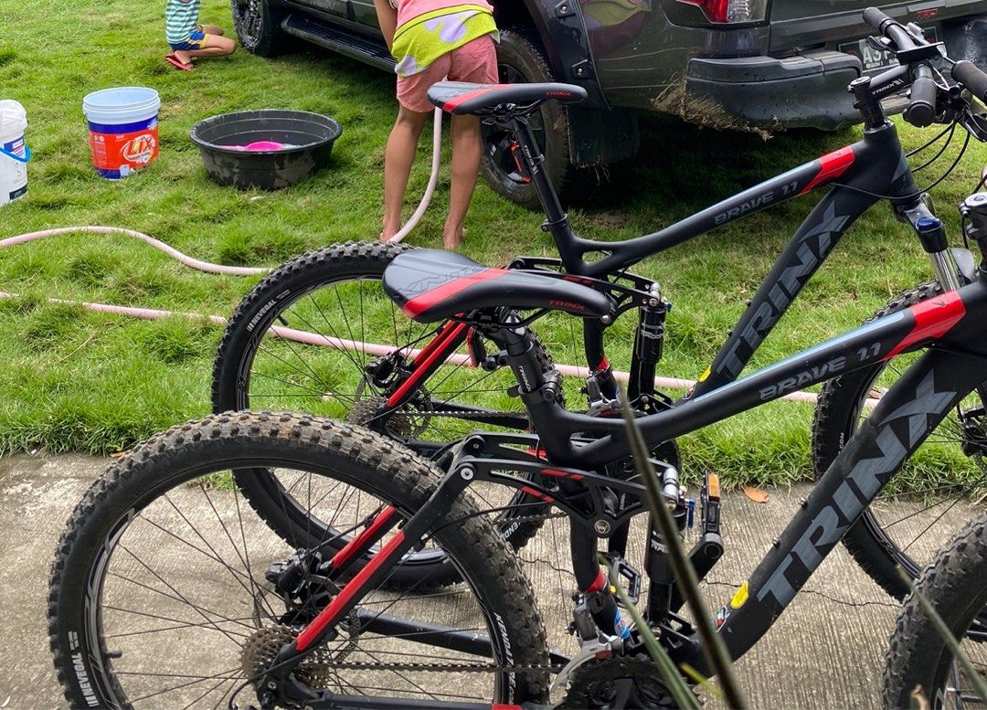 Trinx full suspension Mountain Bike, Sports Equipment, Bicycles & Parts ...