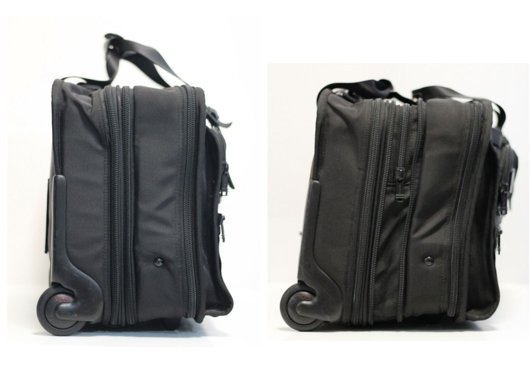 Tumi 26103DH - Alpha Wheeled Deluxe Expandable Brief with Laptop Insert / 17" pilot flight bag ...