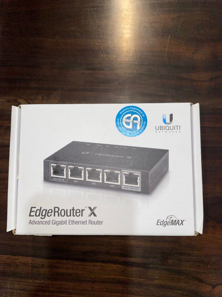 Ubiquiti Unifi EdgeRouter X, Computers & Tech, Parts & Accessories ...