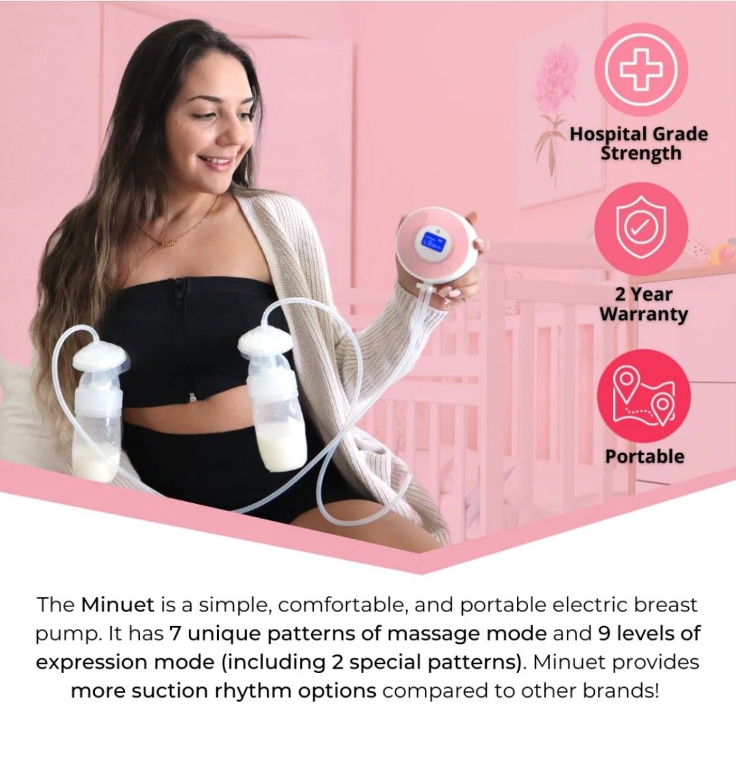 Unimom Korea Double Breast Pump, Babies & Kids, Nursing & Feeding ...
